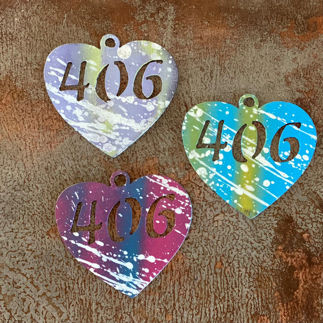 406 Heart Ornament | Cut-N-Rust