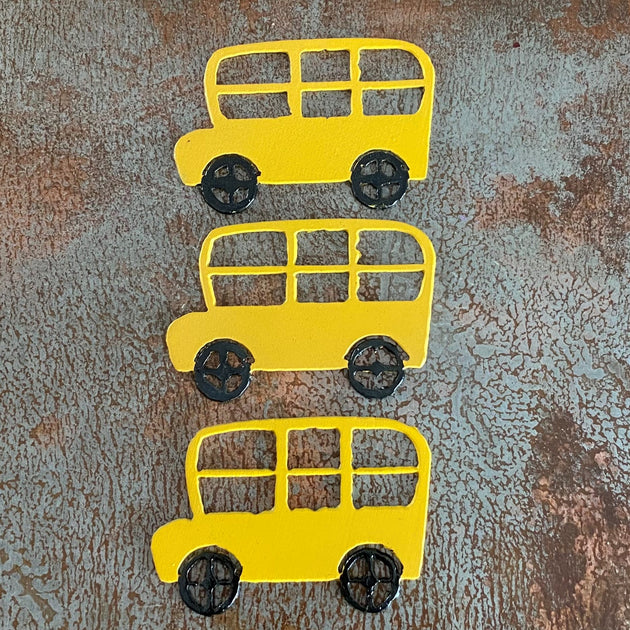 School Bus Magnet | Cut-N-Rust