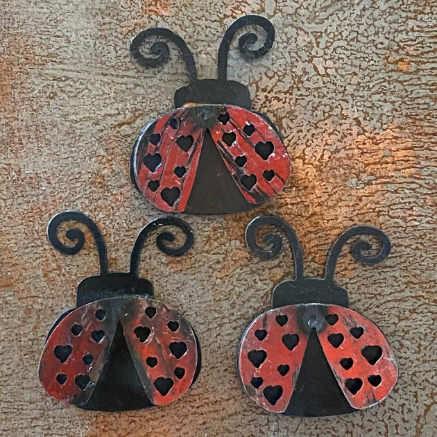 3D Ladybug Magnet | Cut-N-Rust