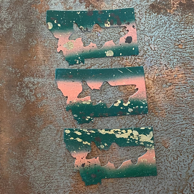 Montana Fish Magnet | Cut-N-Rust